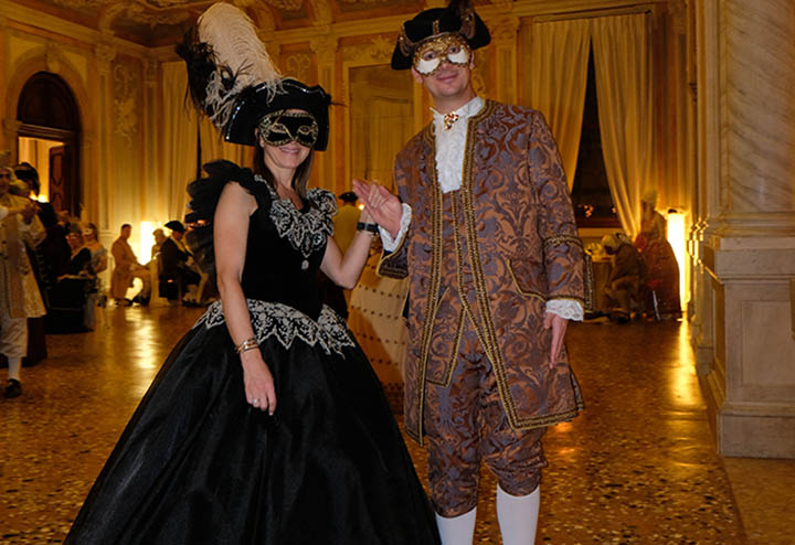 Gold Masquerade Ball Gowns